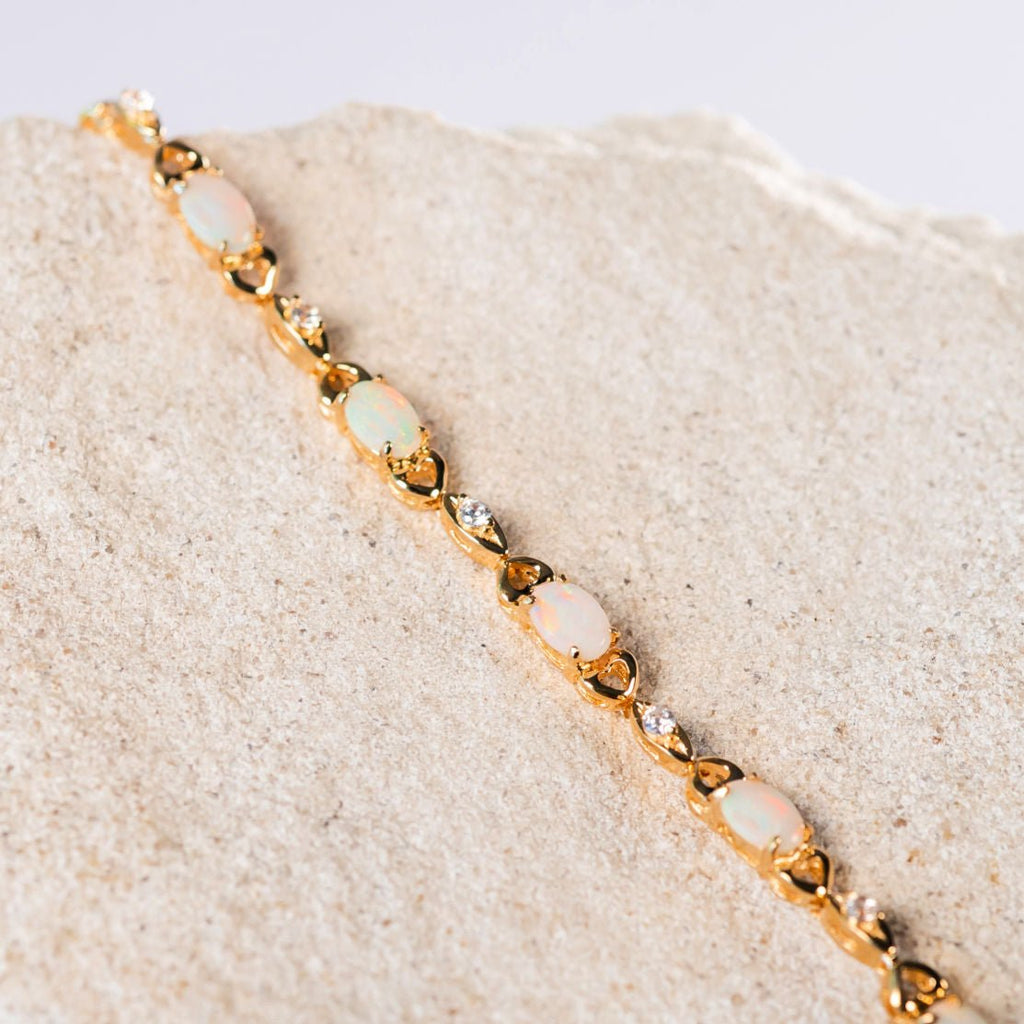 White gold opal bracelets store
